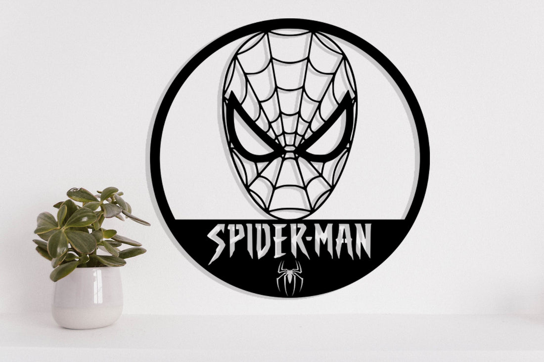 Marvel Spiderman Metal Laser Cut file svg dxf ai png jpg eps pdf ...