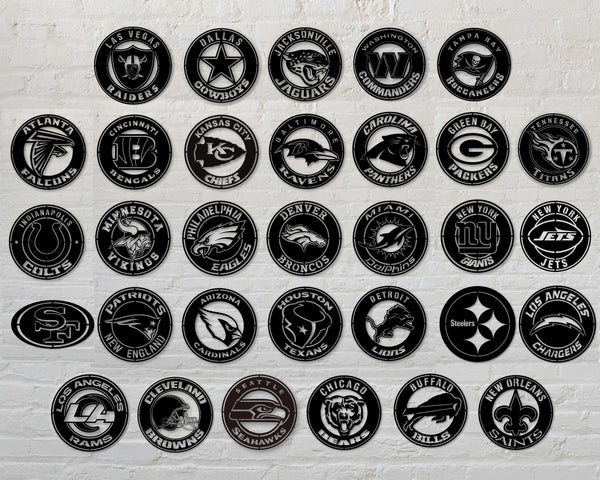 Bundle National Football League All 32 NFL Teams Badge Shield Single L ...