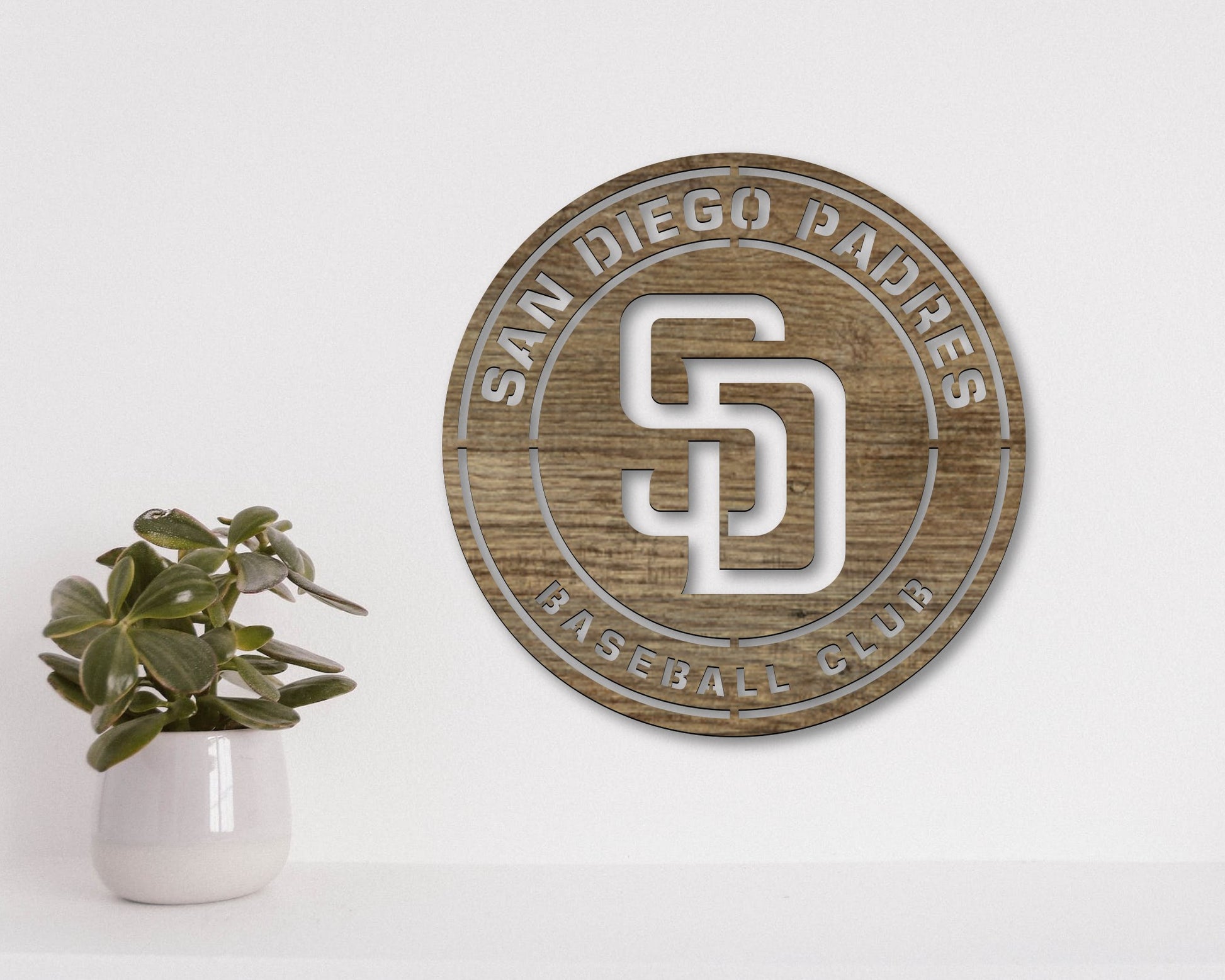 San Diego Padres MLB Teams Designed Logo Badge Shield Laser Cut files ...