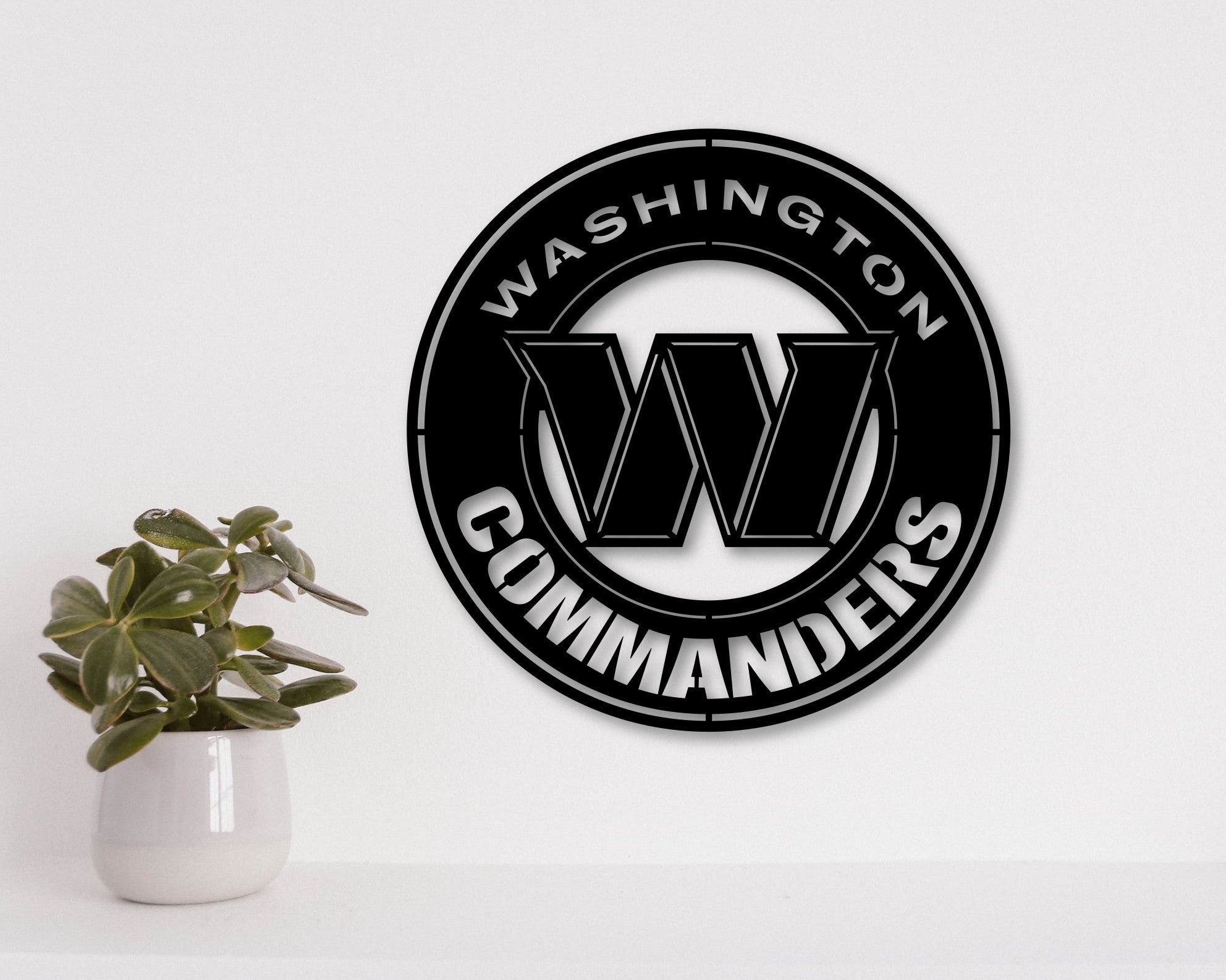 Washington Commanders Badge Shield Laser Cut files svg dxf ai eps png ...