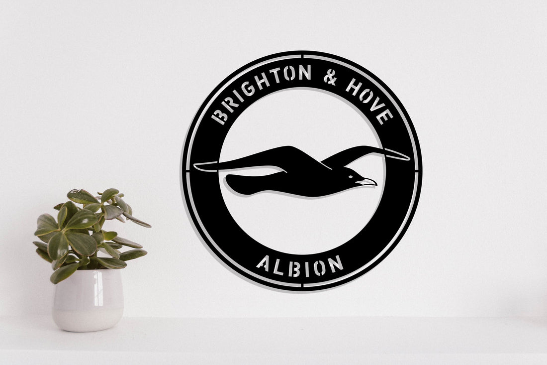 Brighton FC Badge Shield Metal Laser Cut files ai png svg dxf, jpg eps ...