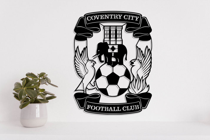Coventry City FC Batch Shield Metal Laser Cut files svg dxg jpg png pd ...
