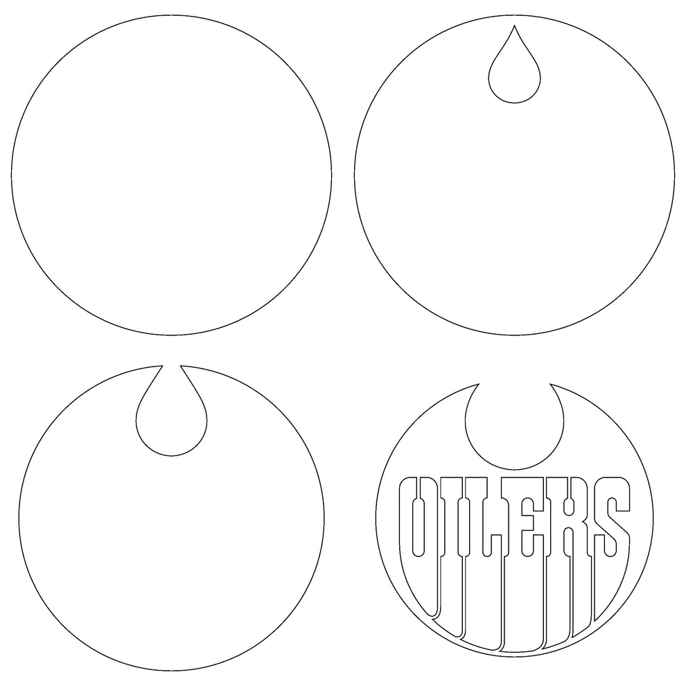 Edmonton Oilers Layered Laser Cut files – DreamDarwins Laser Cut Files