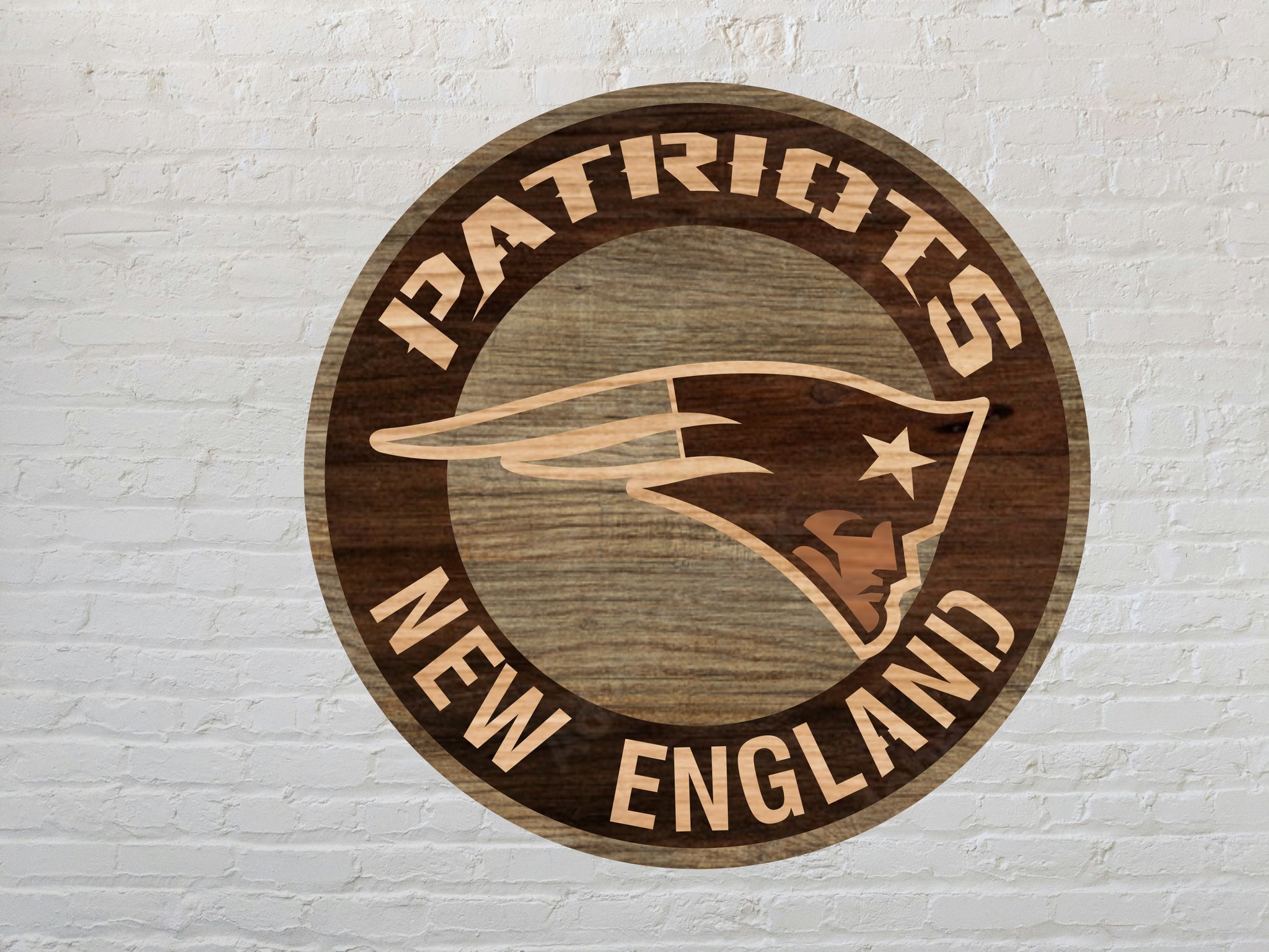 New England Patriots Multi Layered Laser Cut files svg dxf ai png ...