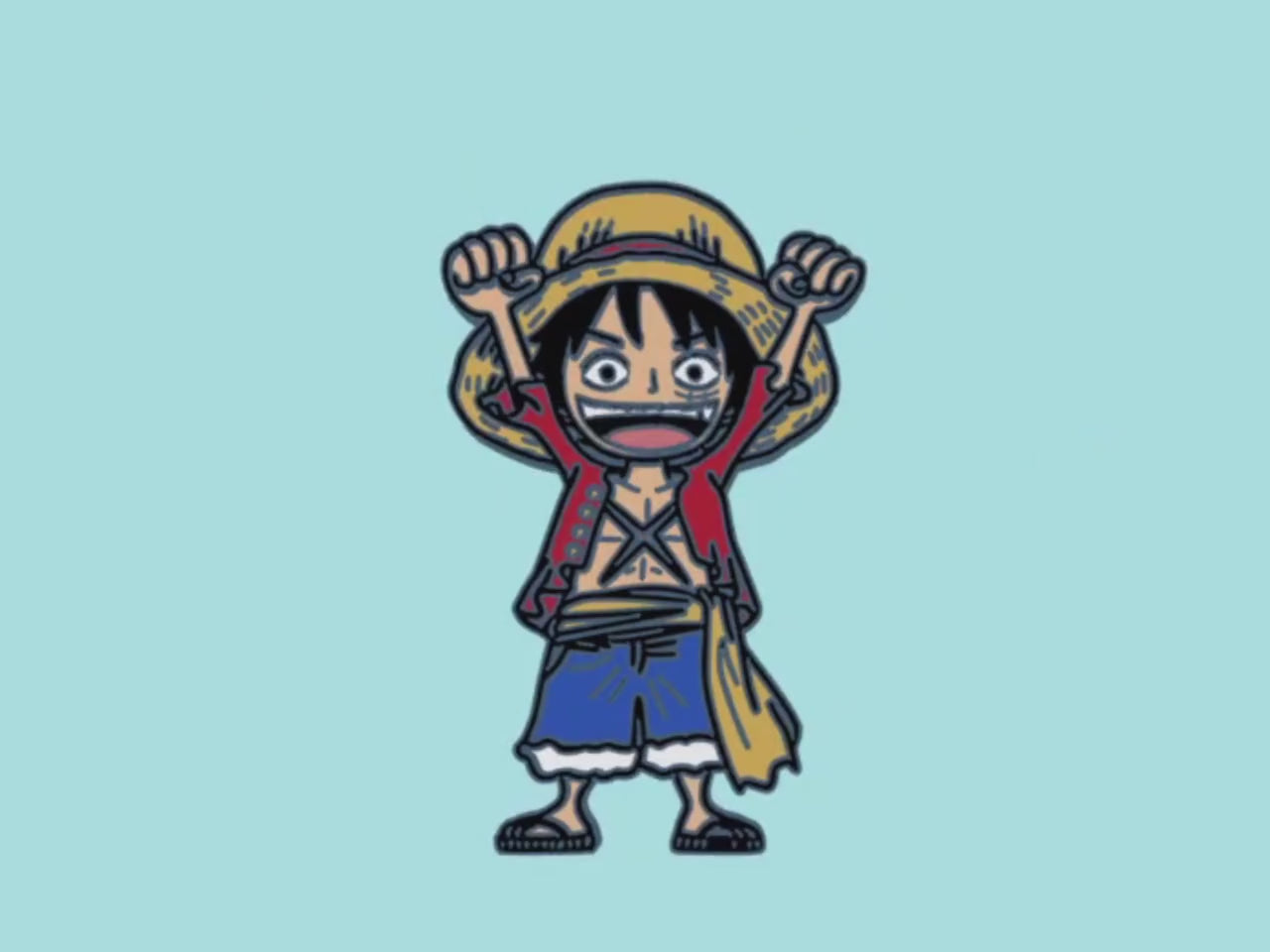 Monkey D. Luffy Chibi Multilayer Laser Cut files – DreamDarwins Laser ...