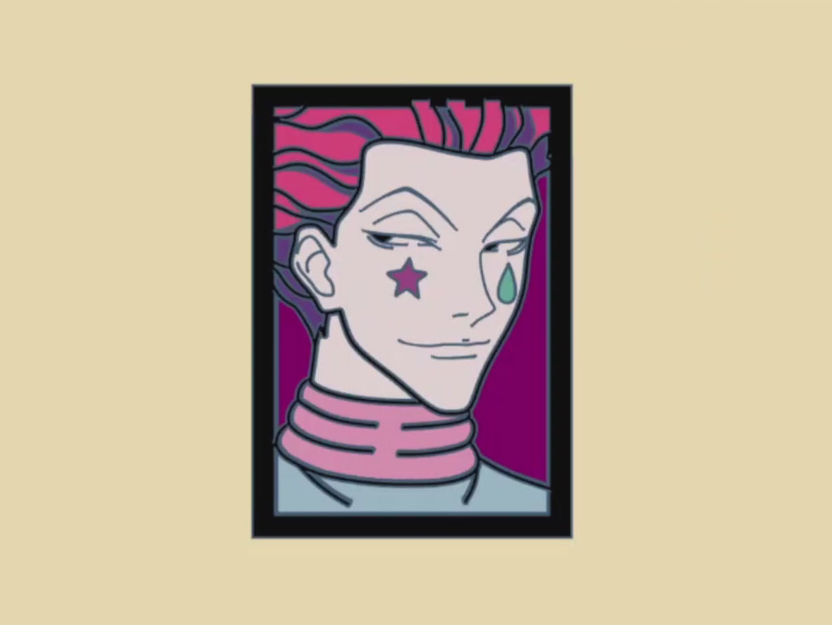 Hisoka from Huter X Hunter Anime Layered Laser Cut files – DreamDarwins ...