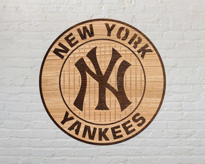 New York Yankees Layered Laser Cut files svg dxf ai png – DreamDarwins ...